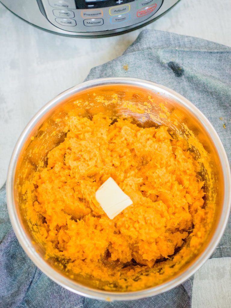 Instant Pot Mashed Sweet Potatoes - Sweetly Splendid