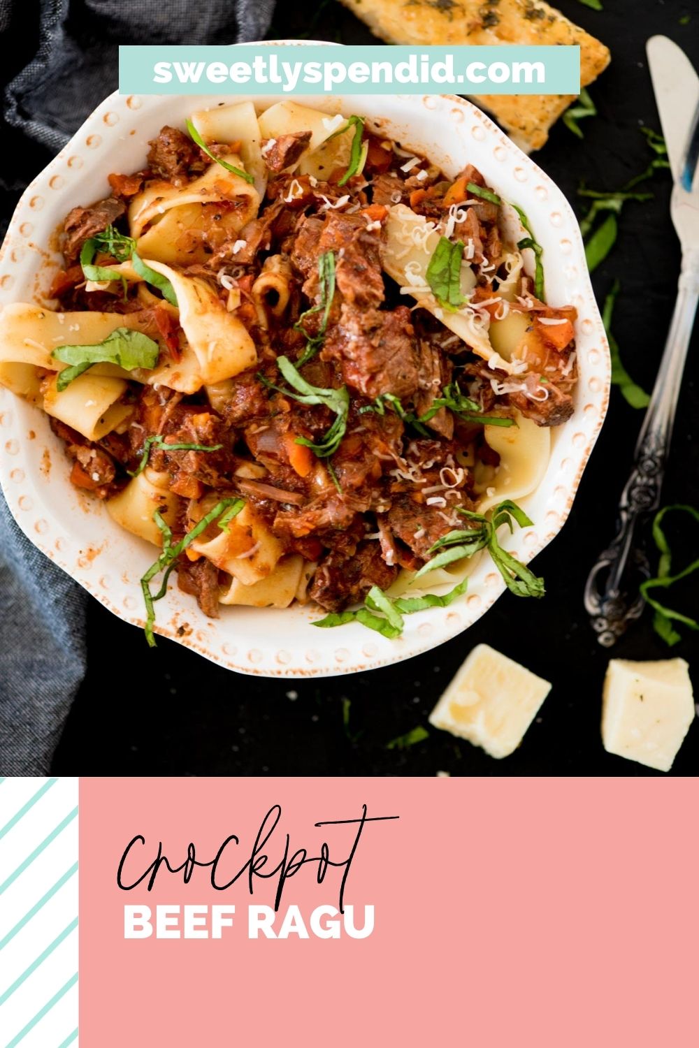 Slow Cooker Beef Ragu Recipe - Sweetly Splendid
