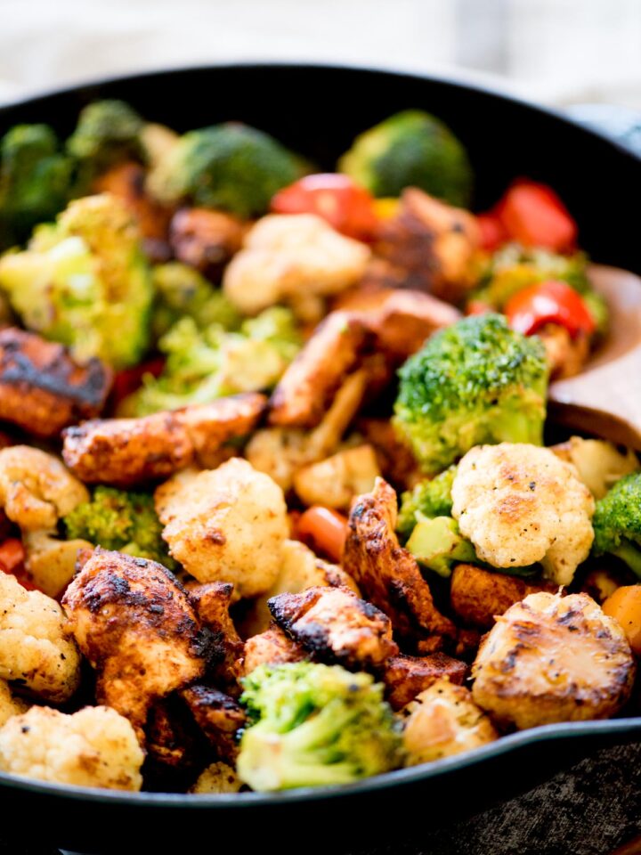 Healthy Chicken and Mixed Vegetables Recipe - Sweetly Splendid