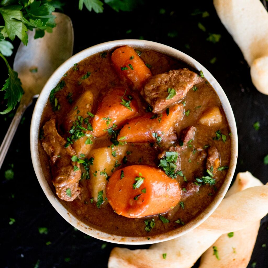 Old Fashioned Beef Stew Recipe - Sweetly Splendid