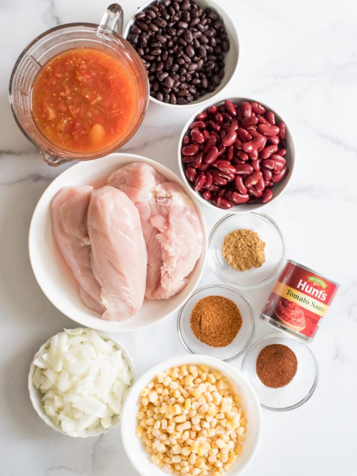 Mexican Chili Crockpot Recipe - Sweetly Splendid