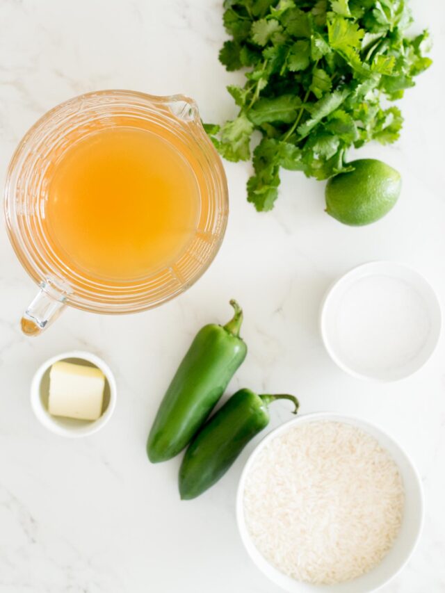 BEST Recipe for Lime Rice with Jalapeno- Sweetly Splendid
