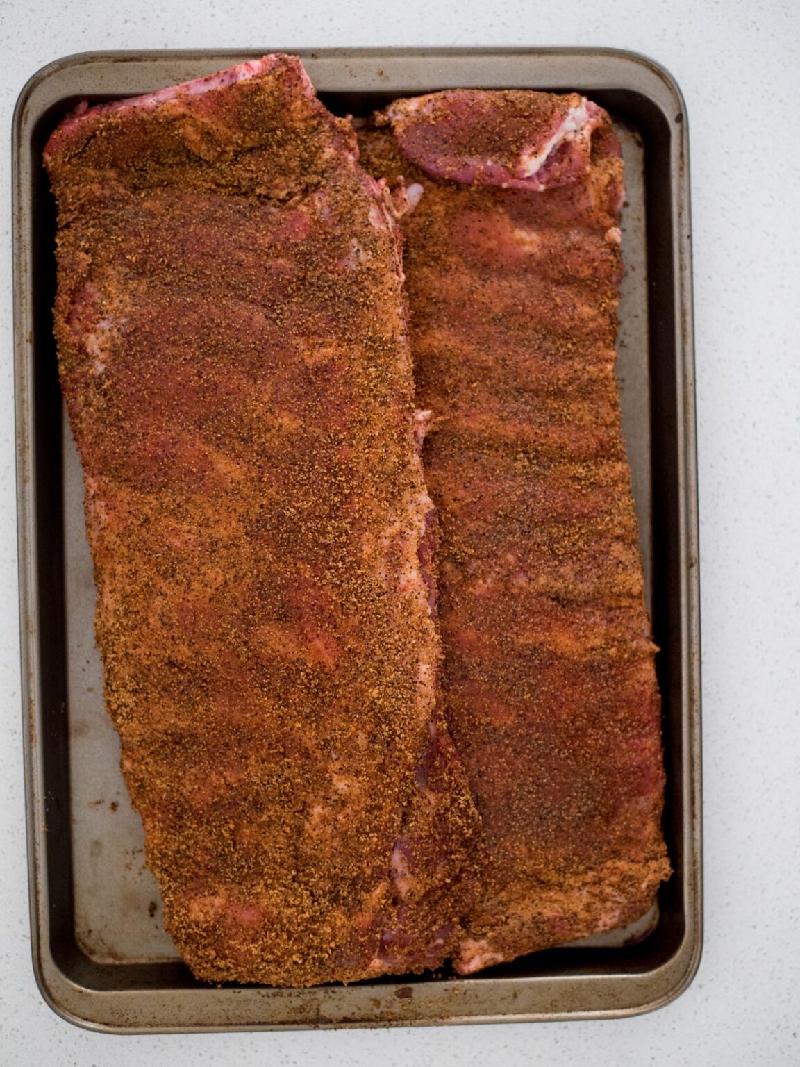 Smoked Ribs on Pellet Grill (Pit Boss) - Sweetly Splendid