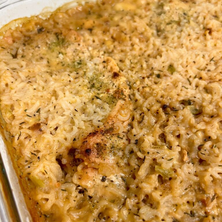 No Peek Chicken and Rice Recipe - Sweetly Splendid