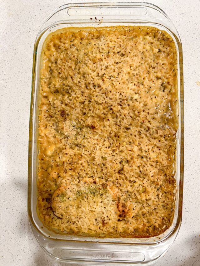 No Peek Chicken and Rice Recipe - Sweetly Splendid