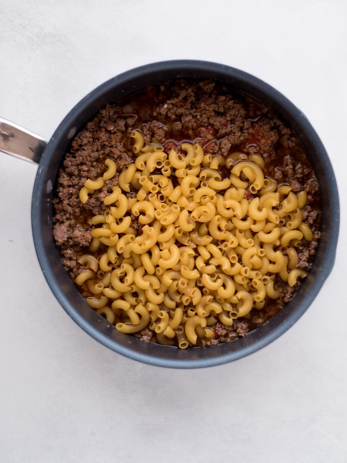 Homemade Cheeseburger Macaroni - Sweetly Splendid
