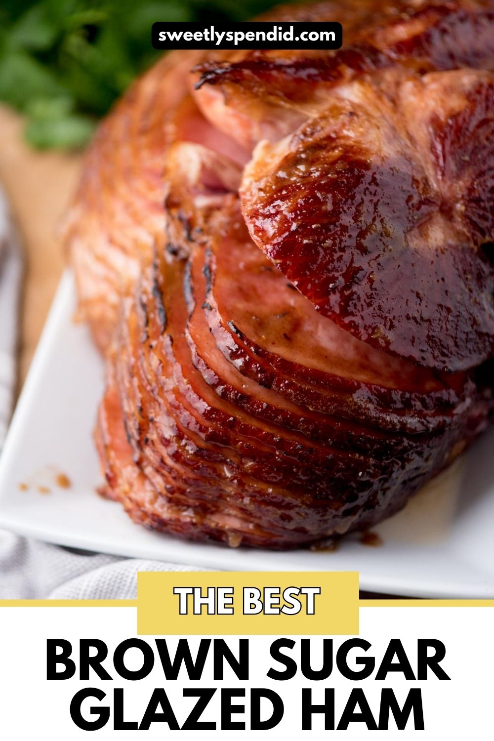 Simple Brown Sugar Glaze for Ham - Sweetly Splendid