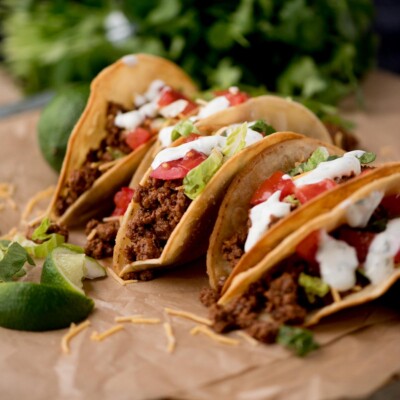 Best Ground Beef Taco Recipe - Sweetly Splendid