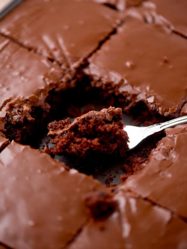 Texas Sheet Cake Recipe with Buttermilk - Sweetly Splendid