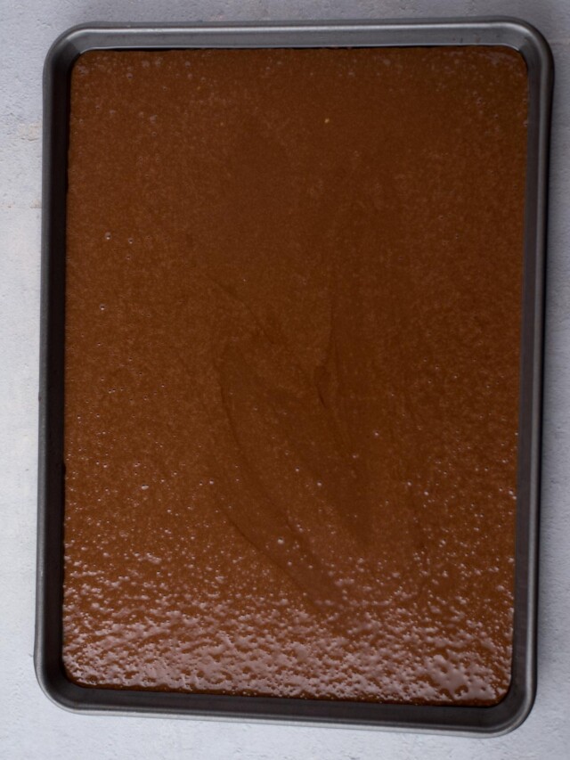 Texas Sheet Cake Recipe with Buttermilk - Sweetly Splendid