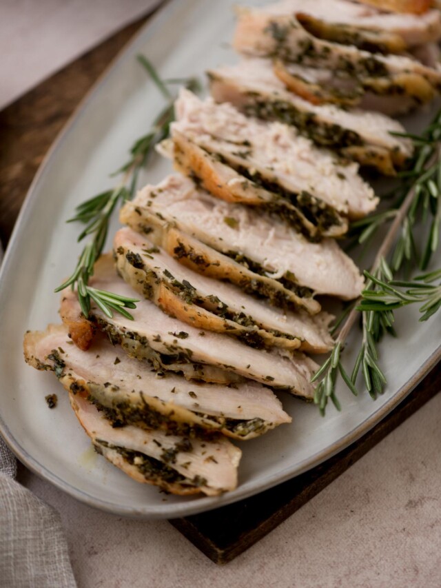 Oven Roasted Split Turkey Breast - Sweetly Splendid