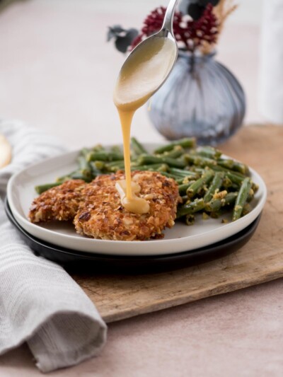 Almond Chicken with Honey Mustard (Crispy, Easy & Golden!) - Sweetly ...