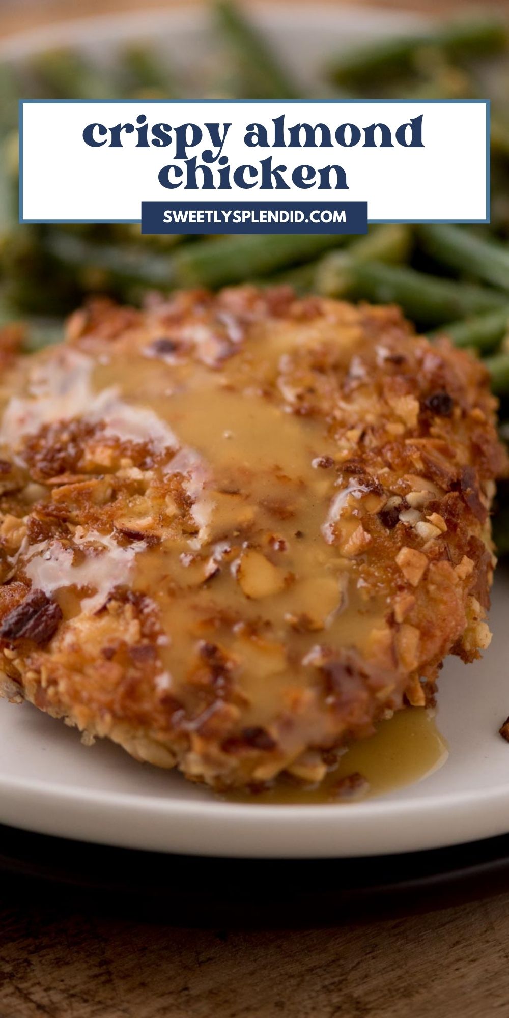 Almond Chicken with Honey Mustard (Crispy, Easy & Golden!) - Sweetly ...