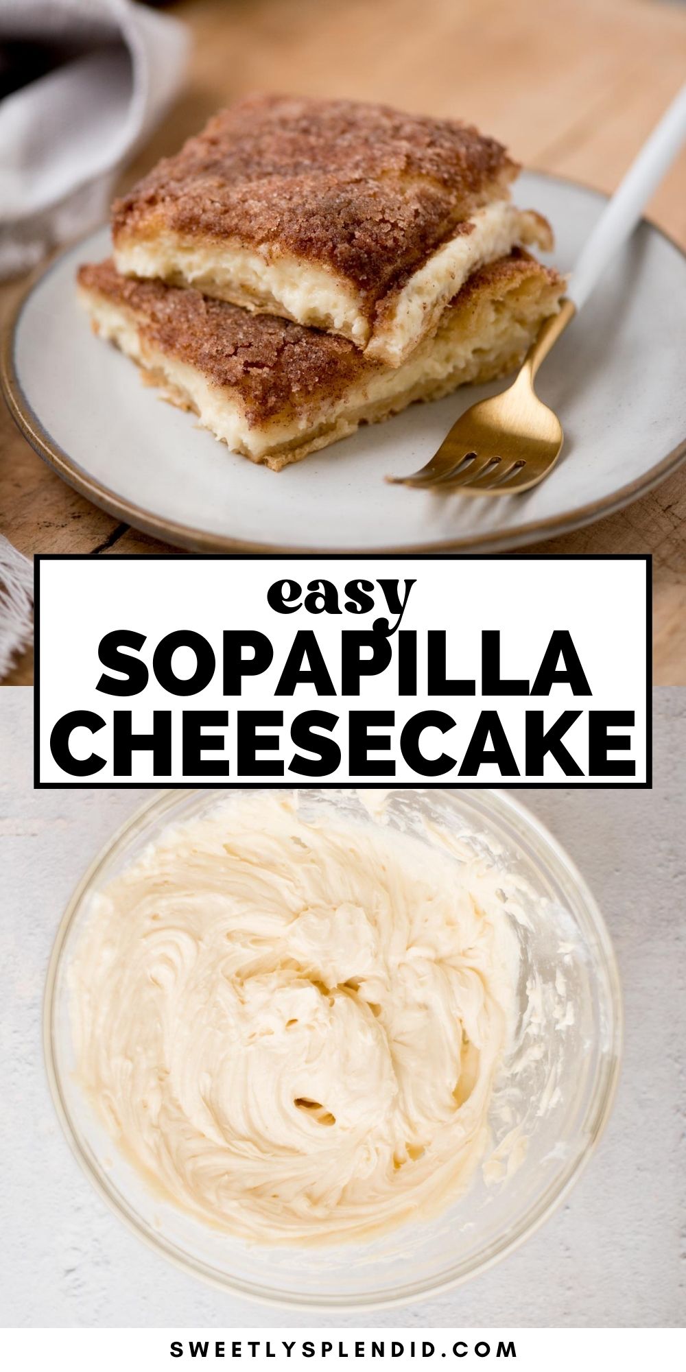 Mexican Sopapilla Cheesecake - Sweetly Splendid