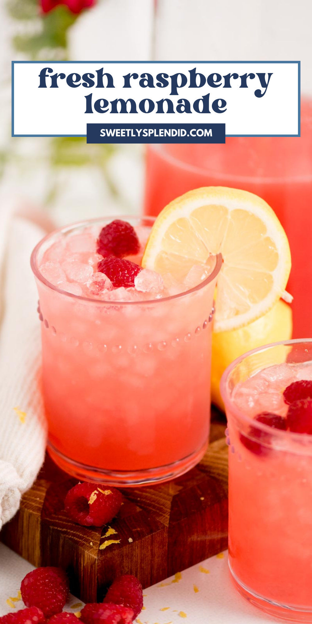 Raspberry Lemonade Recipe (Quick, Simple, Made from Scratch) - Sweetly ...
