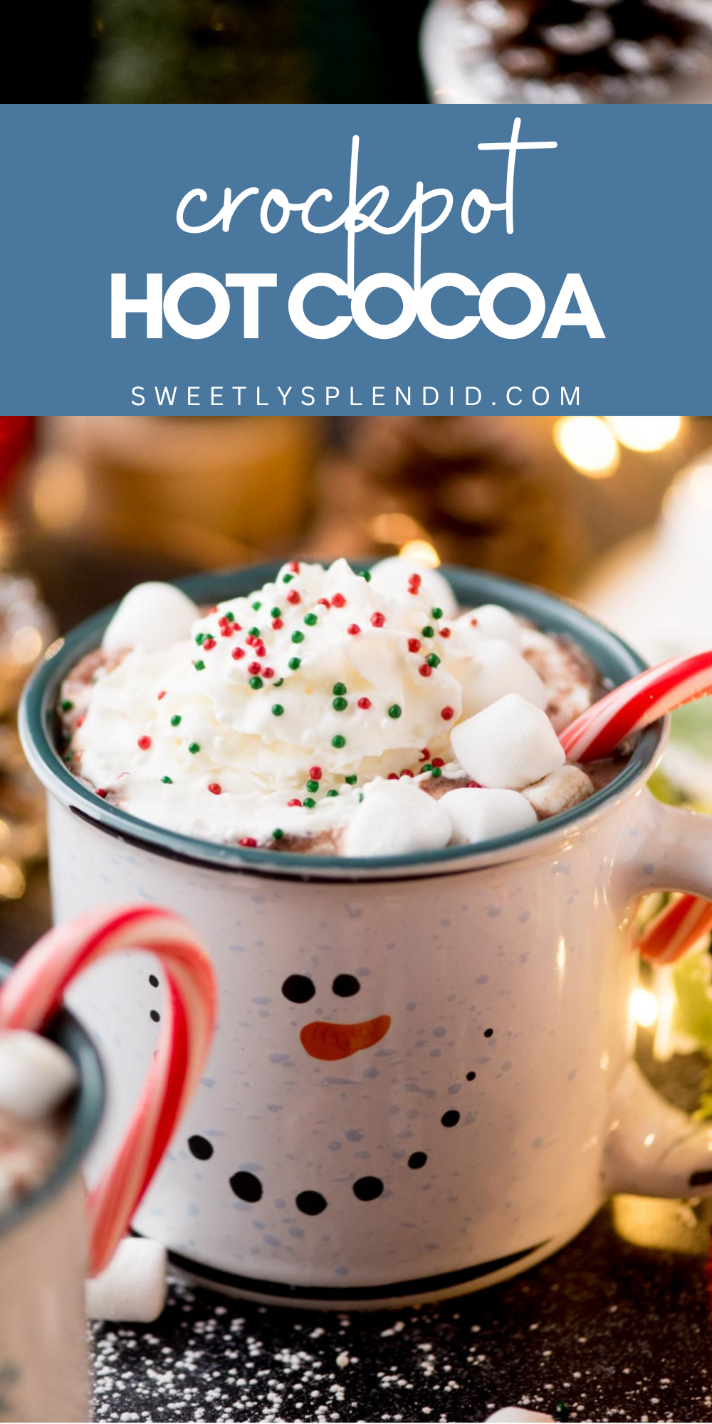 Crockpot Hot Cocoa Recipe (Creamy & Delicious!) - Sweetly Splendid